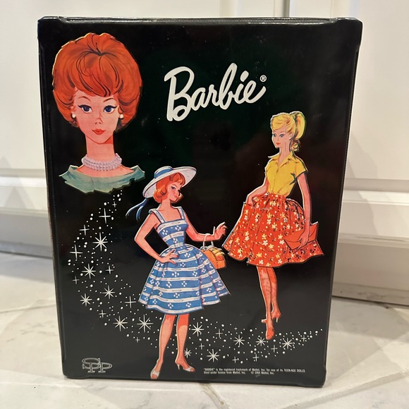 Toys | 1964 Vintage Barbie Case With Tv Record Player With Records ...